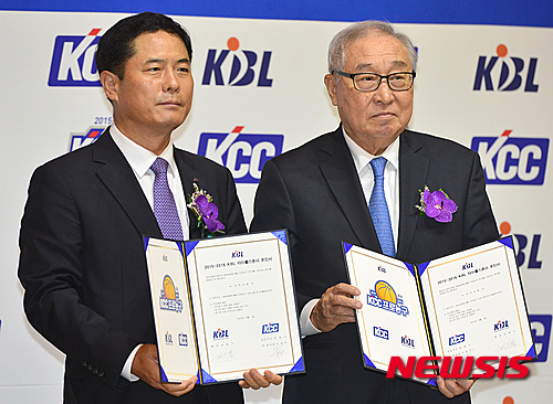 KBL]KCC, 2015~2016시즌 타이틀 스폰서