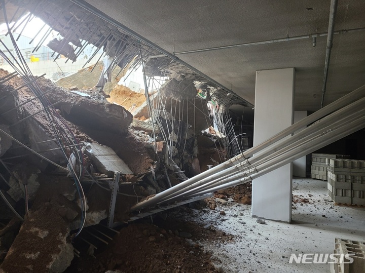 [단독]gs건설 검단 아파트 붕괴 정밀조사 결과 나와봐야 공감언론 뉴시스통신사
