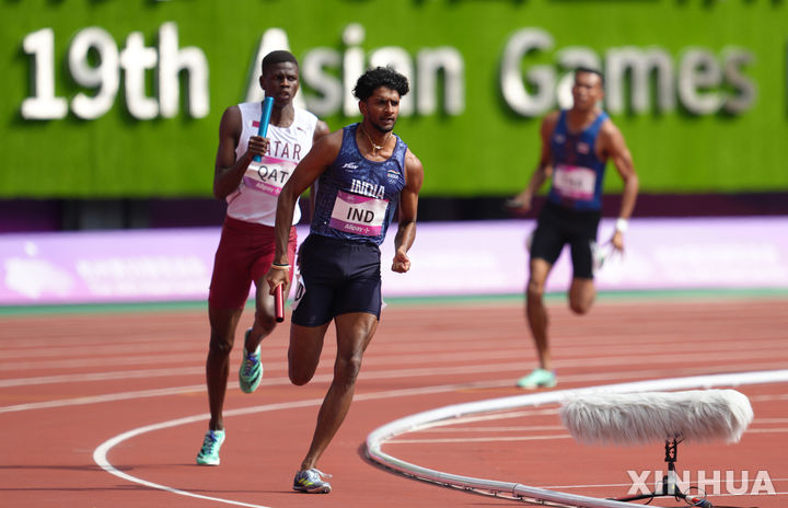 한국 육상 남자 1600m 계주팀, 전체 6위로 결선 진출 :: 공감언론 뉴시스통신사