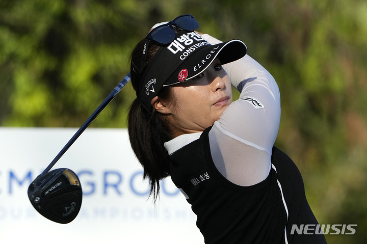 이정은6, LPGA 최종전 3R 3위…선두와 5타 차 :: 공감언론 뉴시스통신사