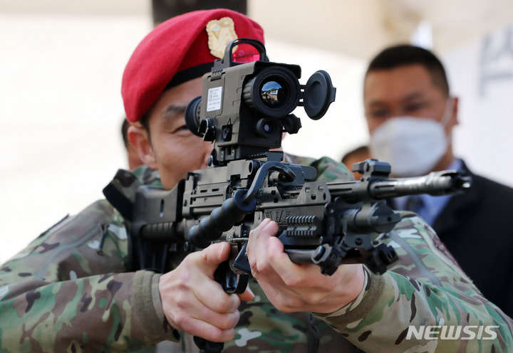K3기관총 대체할 신형 K15기관총 첫 출하 [뉴시스Pic]