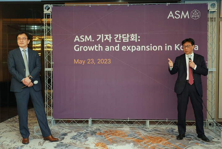 벤자민 ASM CEO "한국에 1억달러 투자"(종합)