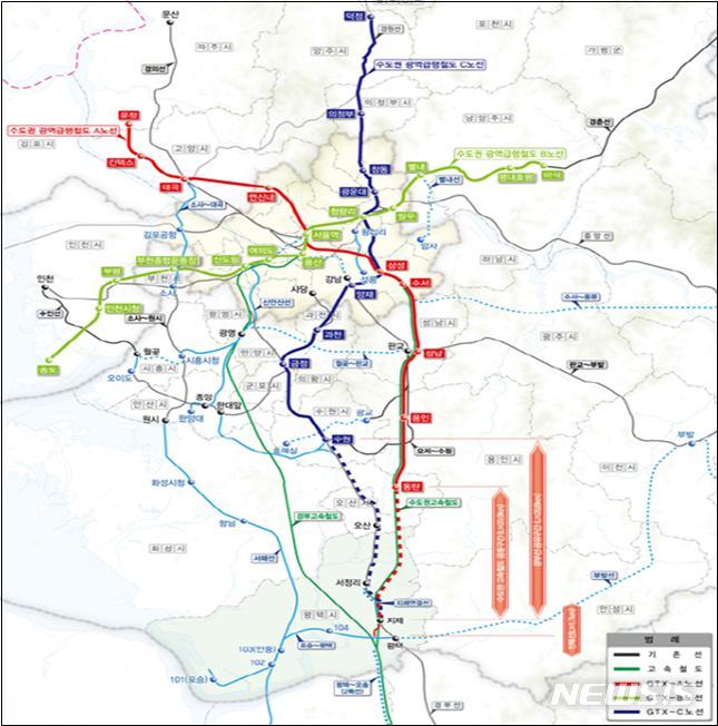 "GTX A·C노선 평택 연장, 경제성 양호"....평택시, 국토부와 개통 협의 추진 :: 공감언론 뉴시스통신사