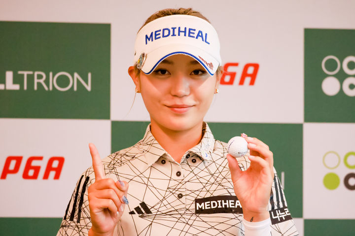 홍예은, KLPGA 셀트리온 마스터즈 2R 7번홀서 홀인원